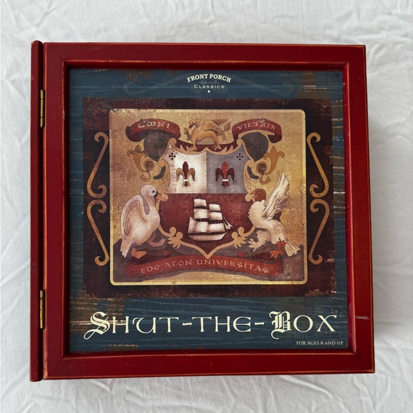 Front Porch Classic | Games | Shutthebox Game Red | Poshmark
